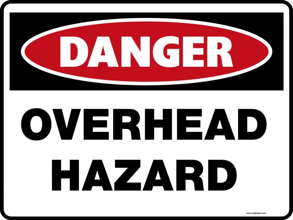 What are the Three Major Overhead Hazards? - OHS Insider